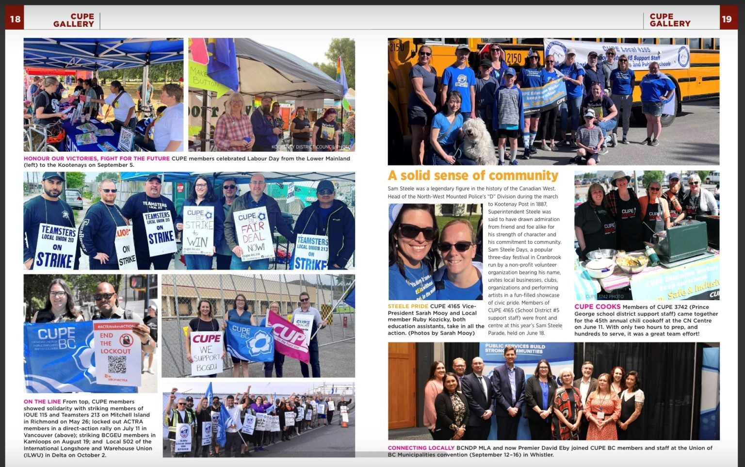 CUPE BC Public Employee Magazine - CUPE 4165